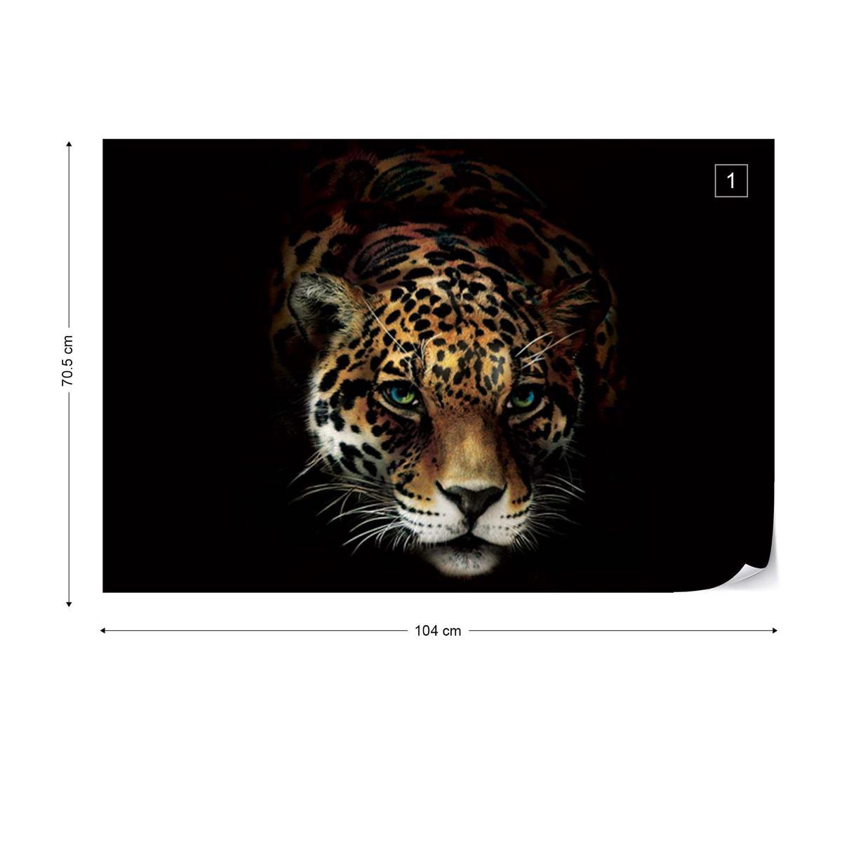 Fotobehangkoning - Behang - Fotobehang - Luipaard - Jaguar - Panter - Cheetah -... | bol.com