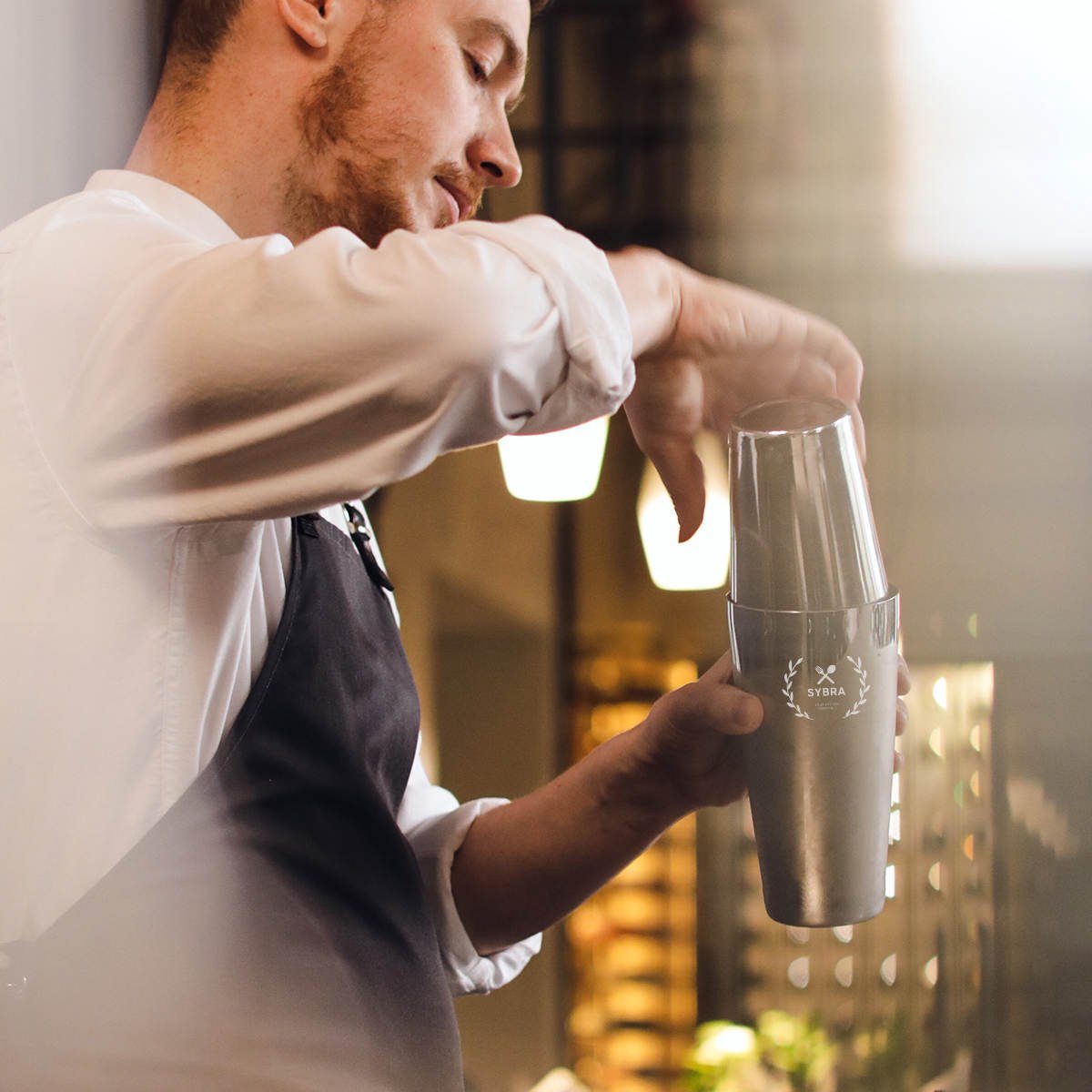 Sybra Cocktail Shaker - Cocktail shaker 750ML - Roestvrijstaal - Boston ...