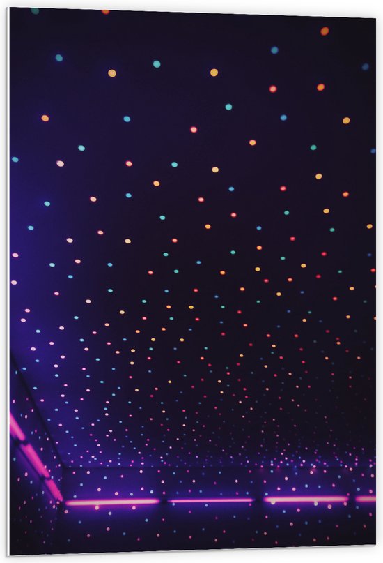 PVC Schuimplaat- Plafond met Verschillende Kleruen Licht - 60x90 cm ...