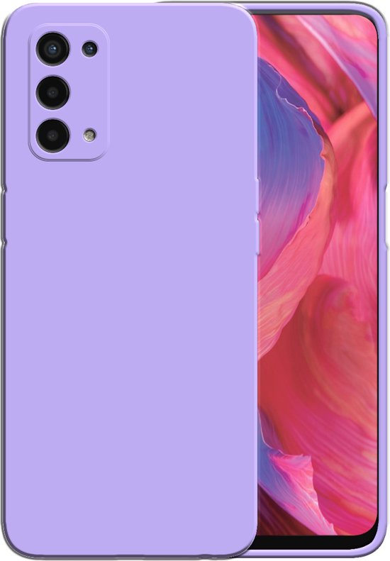 Smartphonica Siliconen hoesje voor OPPO A54 5G case met zachte ...