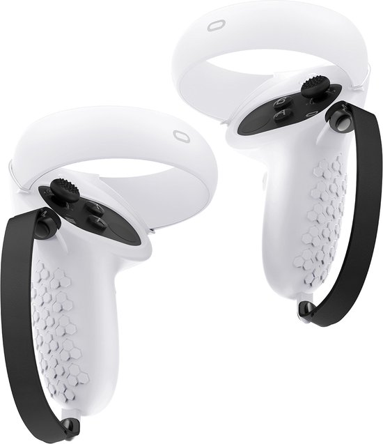 YONO Grip Case geschikt voor Meta Quest 2 - Oculus - Case - Accessoires - Wit | bol