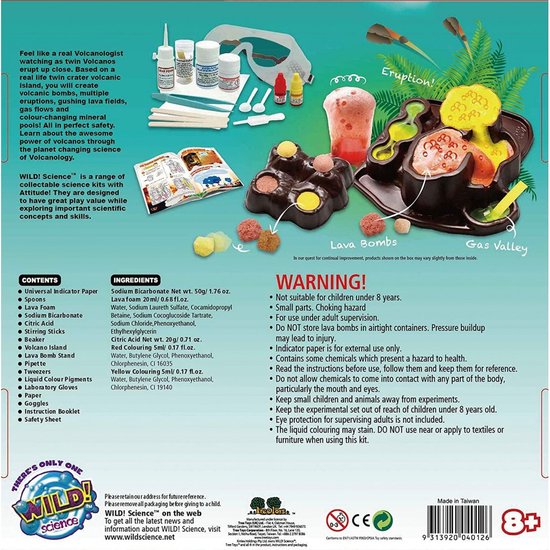 Wild Environmental Science - Volcano Lava Lab | bol.com