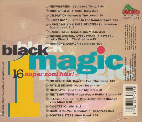 Black Magic, Various | CD (album) | Muziek | bol