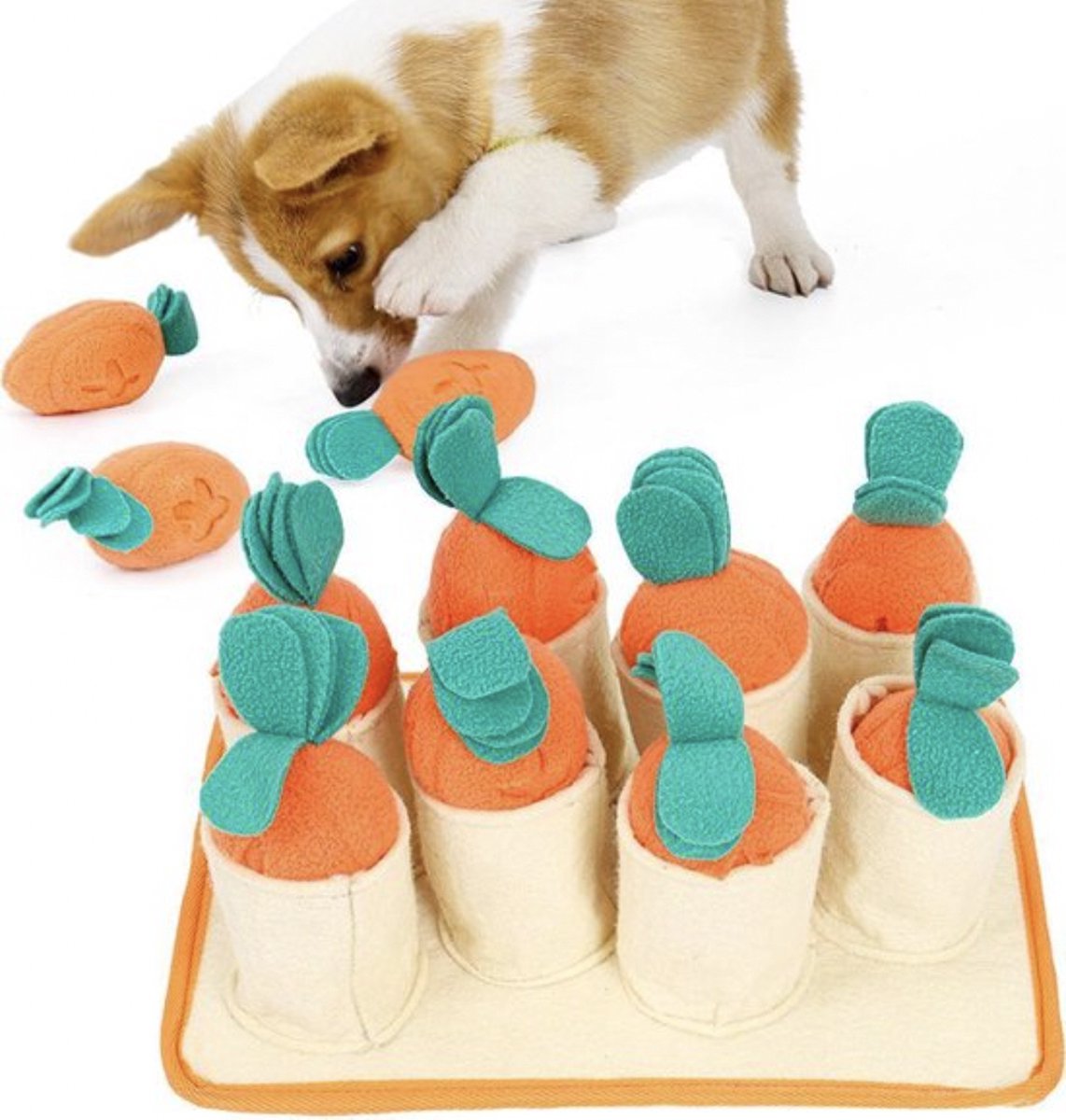 Premium Snuffelmat voor Hond en Kat - Intelligentie speelgoed - Snuffel ...