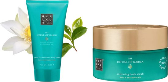 RITUALS Bundle The Ritual of Karma Body Scrub 220ml & Body Cream 70ml | bol.com