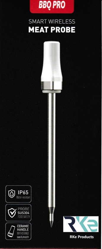 BBQ PRO Thermometer - BBQ accessoires - Bluetooth + Nederlandstalige app | bol.com