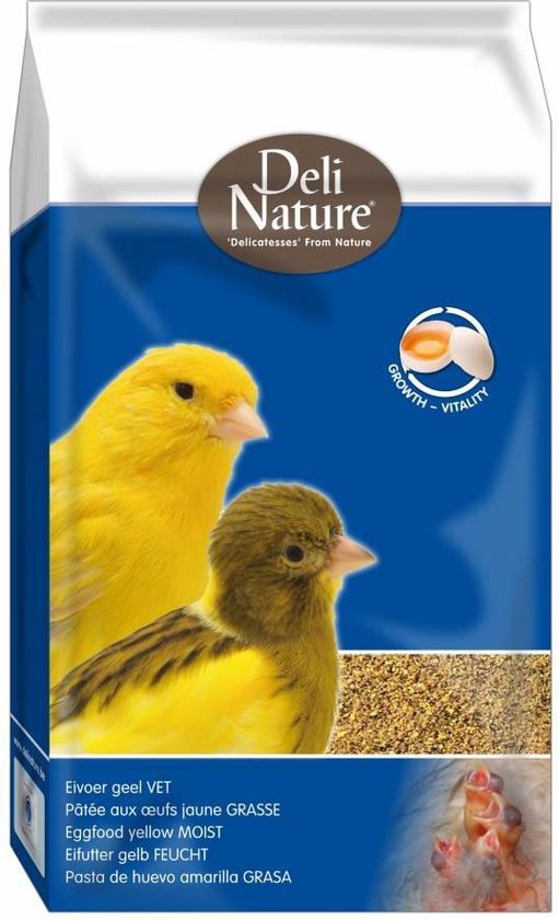 Deli Nature Eivoer Vet Geel 1 kg | bol