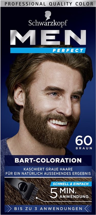 Schwarzkopf Perfect Men Coloration Baard 60 natuurbruin | bol.com