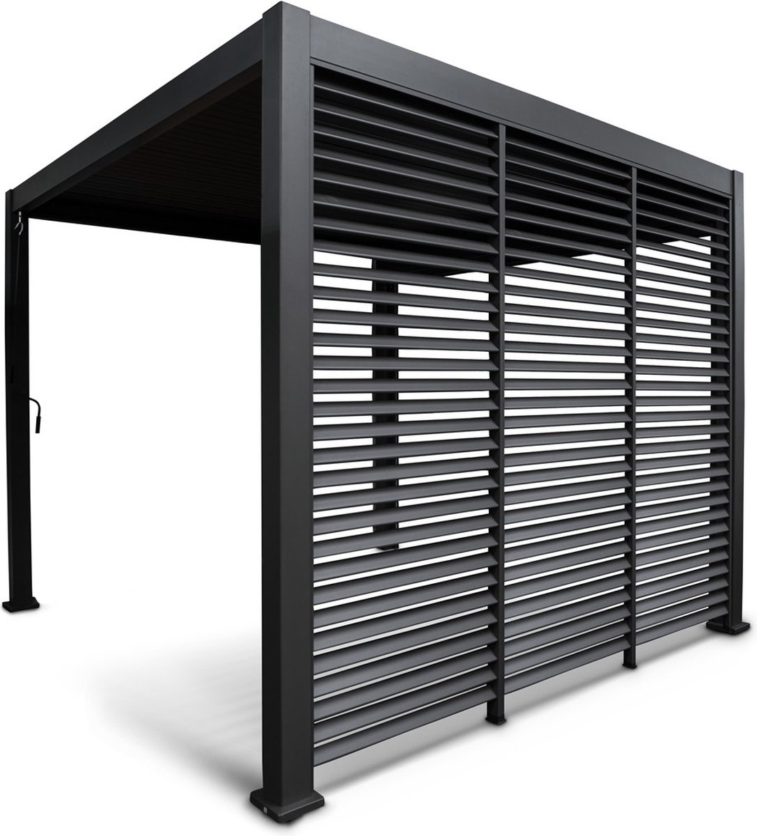 MijnTerras.nl - Louvre side panel - Louvre zijwand paneel 93 cm - voor ...