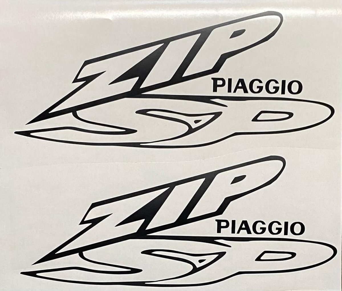 Piaggio Zip Sticker Achter - Scooter Stickers - Scooter Sticker Achterkap Zip -... | bol