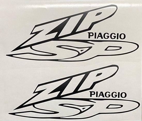 Piaggio Zip Sticker Achter - Scooter Stickers - Scooter Sticker ...