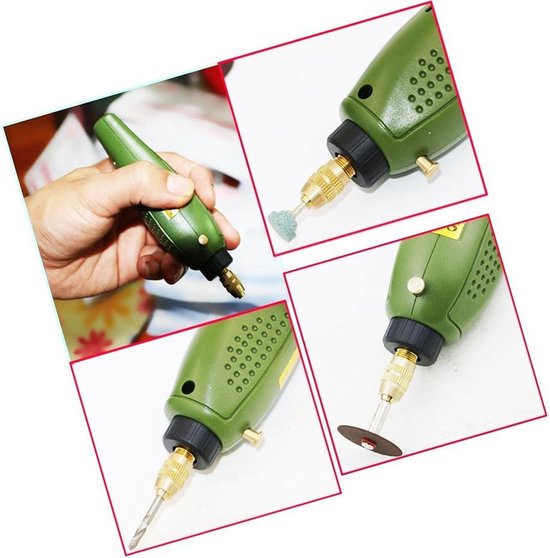 Mini elektrische frees, boor en graveermachine | bol