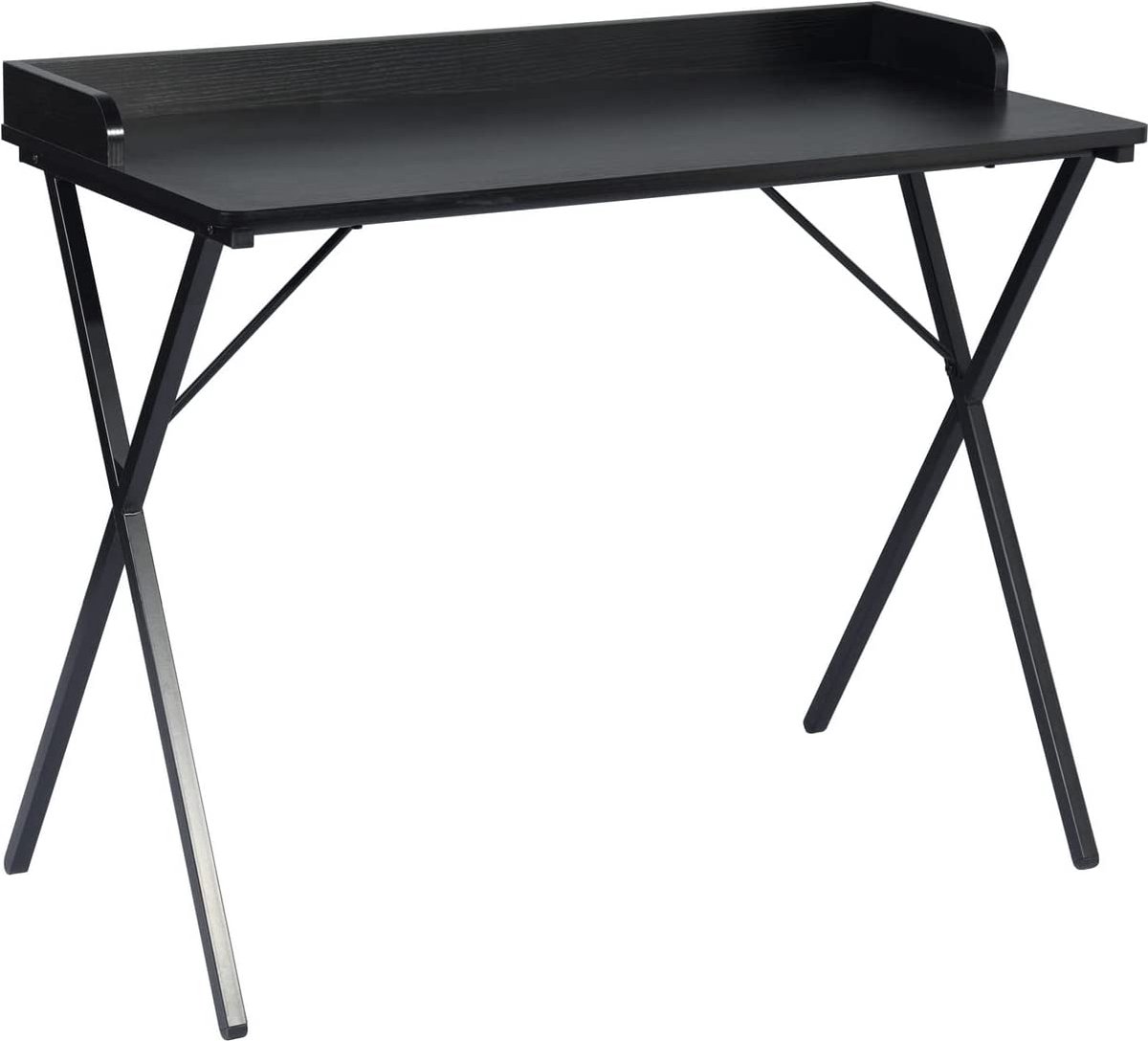 Computer Bureau - 100 CM met metalen Pegboard industriële X-Shape ...