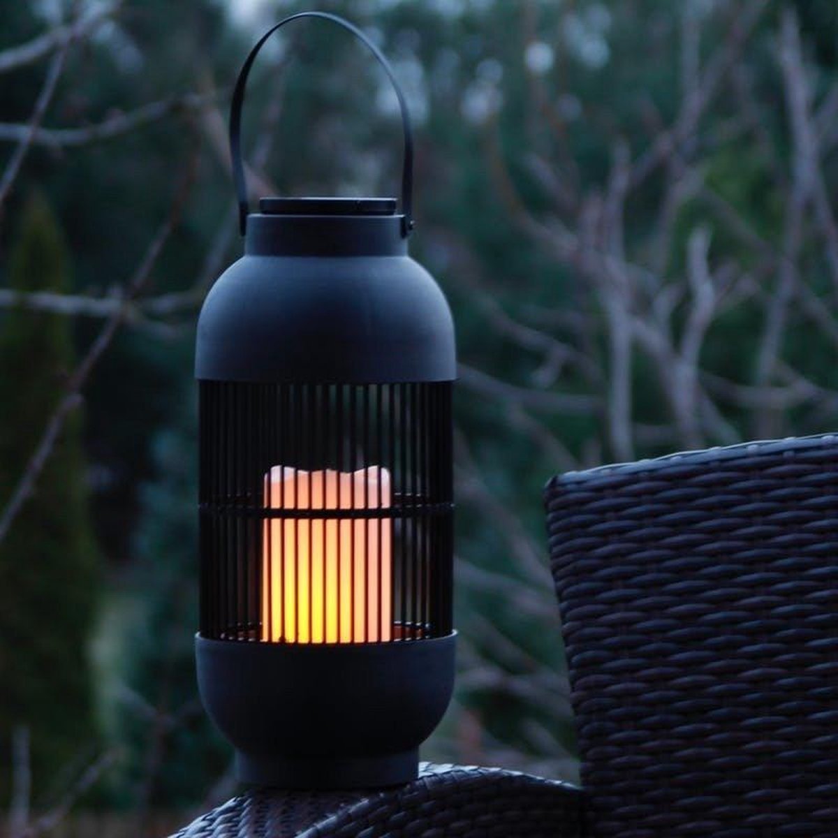 Solar - Lantaarn - Led - Vlam - 33Cm | bol