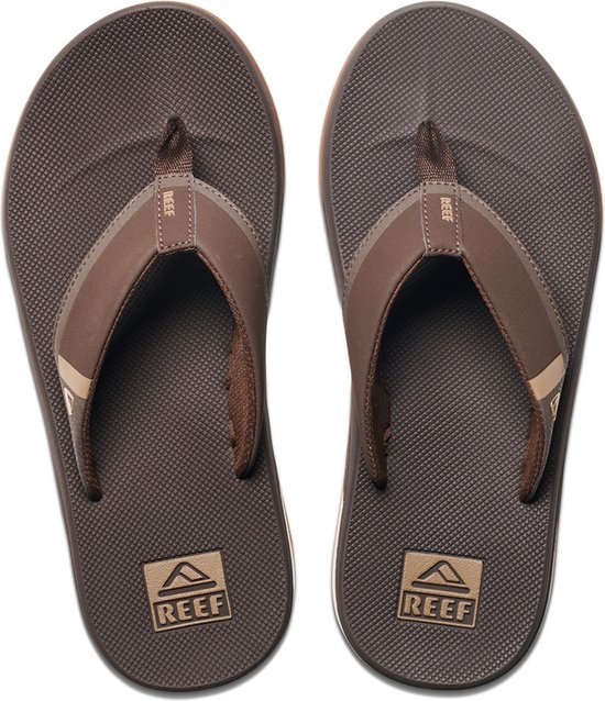 Reef Fanning Low Heren Slippers - Bruin - Maat 46 | bol