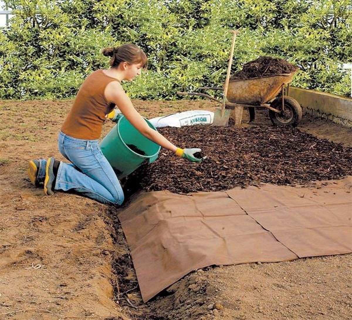 GartenMeister BIO-organische tuinmat, 3 x 10 m | bol.com