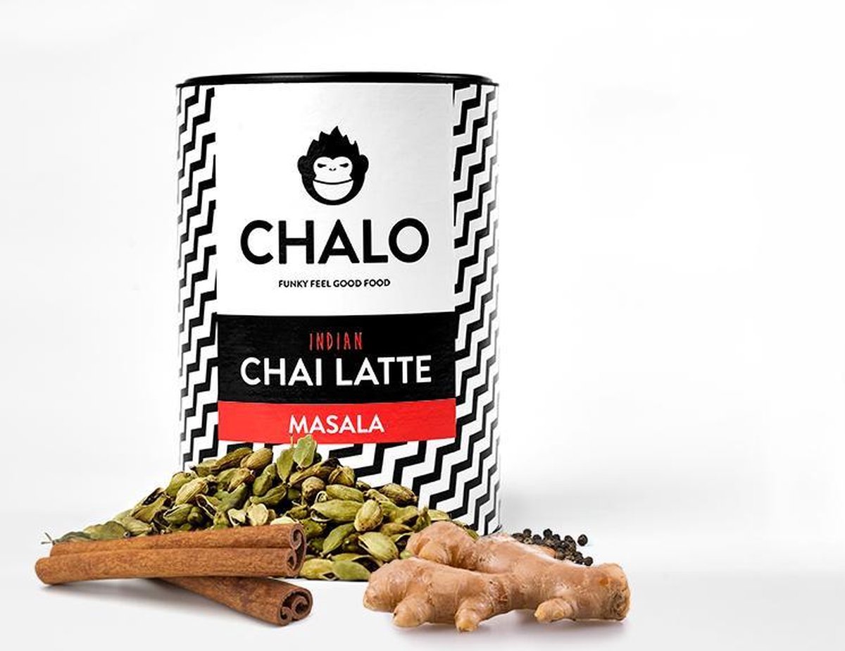 CHALO Chai Latte - Indian Masala Chai Pakket - Zwarte Assam thee - 3 x ...