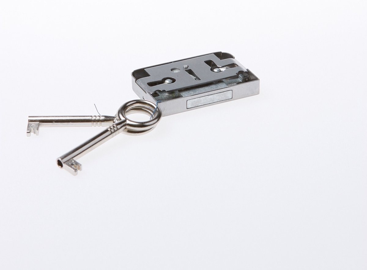 JuNie Meubelslot type 760 Doornmaat 20mm inclusief twee sleutels | bol.com