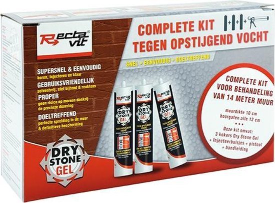 Rectavit Dry Stone Gel Combibox set | bol