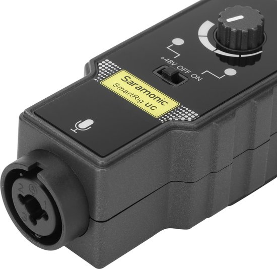 Saramonic SmartRig UC, USB-C audio interface voor telefoon of computer met XLR input | bol