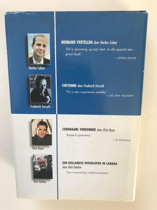 Het Beste Boek 215 - Niemand vertellen/Harlan Coben, Cheyenne/Frederick ...