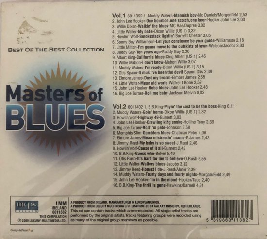 Masters Of Blues, Various | CD (album) | Muziek | bol
