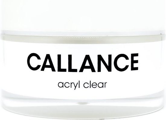 Callance Acryl Poeder Clear 35gr | bol.com