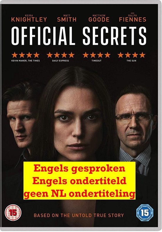 Official Secrets (DVD) [2019] (Dvd) | Dvd's | bol.com