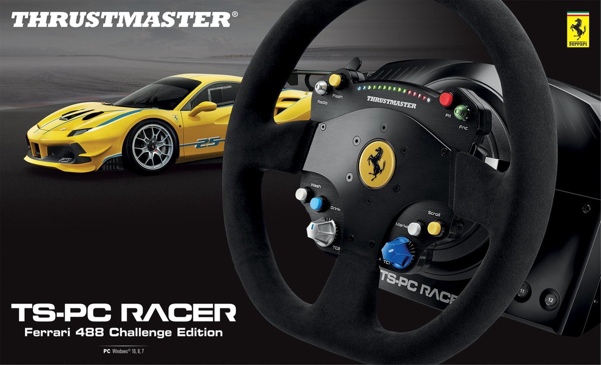 Thrustmaster TS-PC Racer Ferrari 488 Challenge Edition - Windows | bol.com