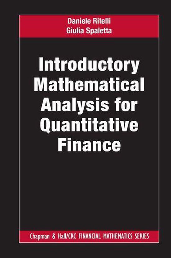 Chapman and Hall/CRC Financial Mathematics Series - Introductory ...