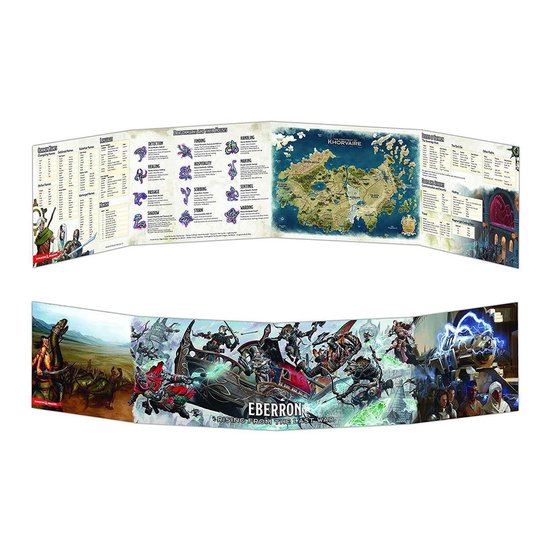 D&D DM Screen - Eberron | 9420020248847 | Boeken | bol.com