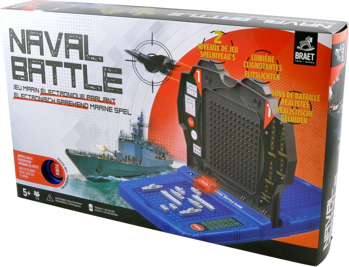 Bataille navale électronique - Jeu naval stratégique | Jeux | bol.com