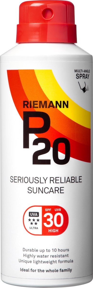 P20 - SPF 30 - 150 ml - Zonnebrandcrème - Continuous Spray | bol.com
