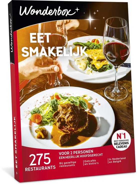 Wonderbox Cadeaubon - Eet Smakelijk | bol