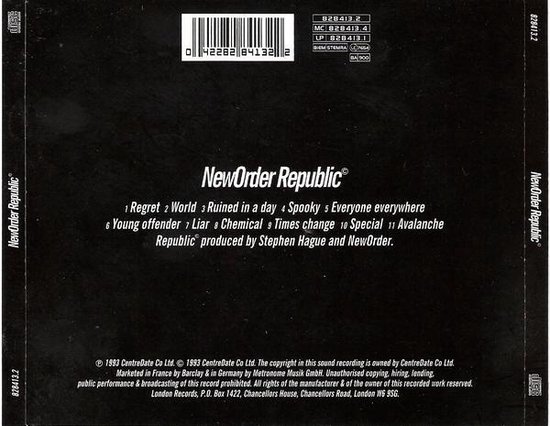 Republic, New Order | CD (album) | Muziek | bol.com