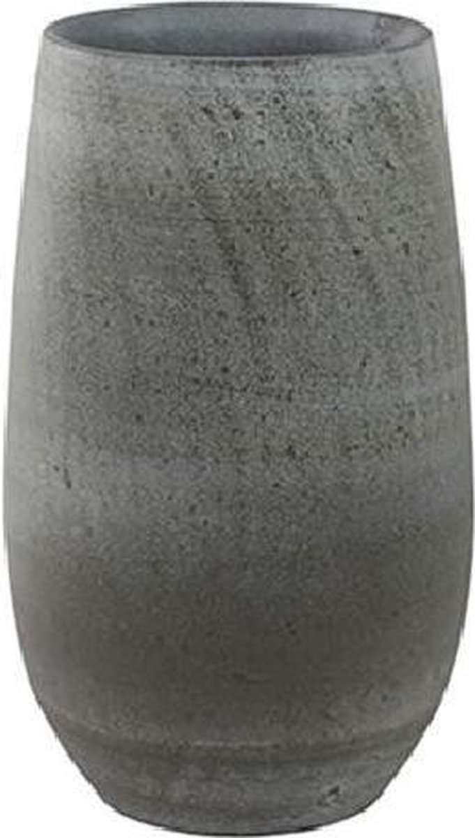 Hoge pot esra mystic grey bloempot binnen 20 cm | bol.com
