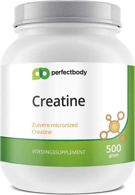 Creatine Monohydraat Poeder - 500 Gram - PerfectBody.nl | bol.com