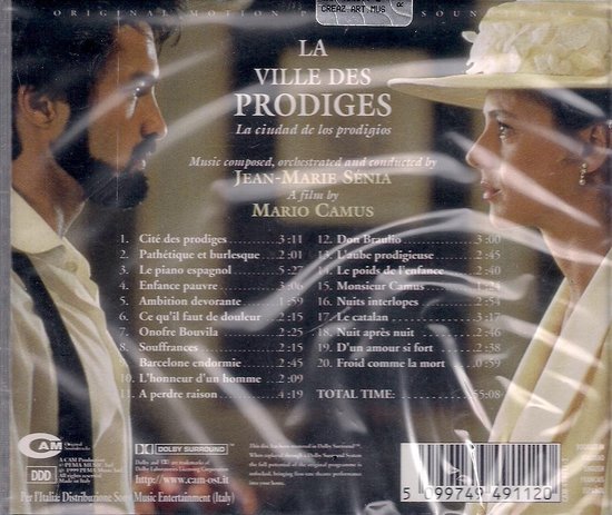 La Ville Des Prodiges, Jean Marie Senia | CD (album) | Muziek | bol.com
