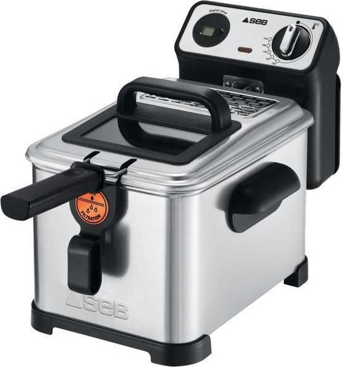 Seb Fr518100 - Friteuse - 4L - 2300 W | bol.com