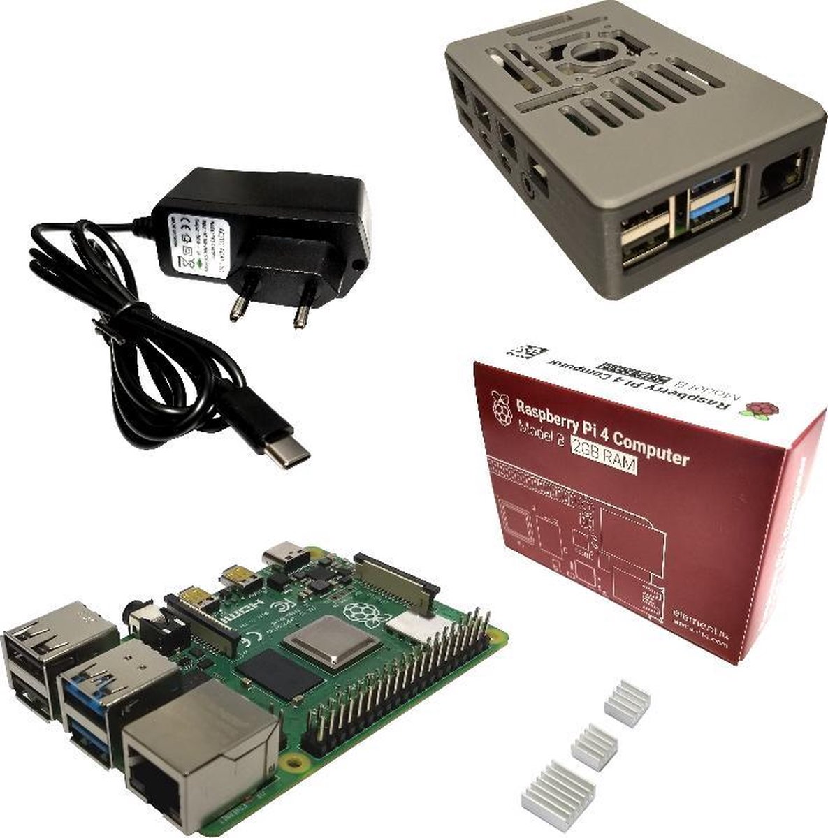 Raspberry Pi 4B – budget kit – 2GB | bol