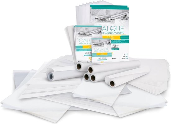 Clairefontaine Calque 55g Overtrekpapier - A4 | bol