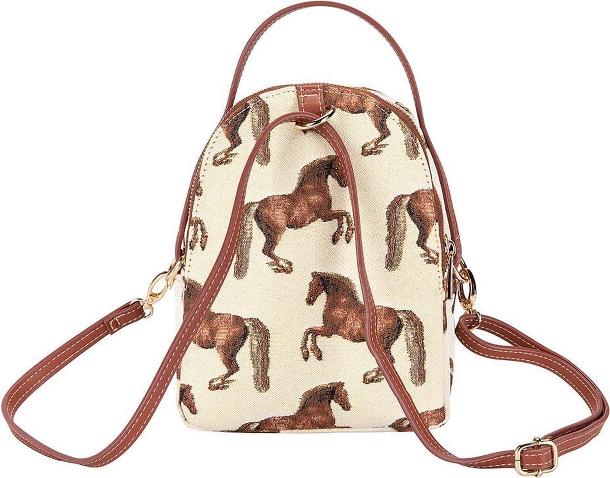 Signare - Mini Backpack - Schoudertas - Paard - Paarden - Whistlejacket ...