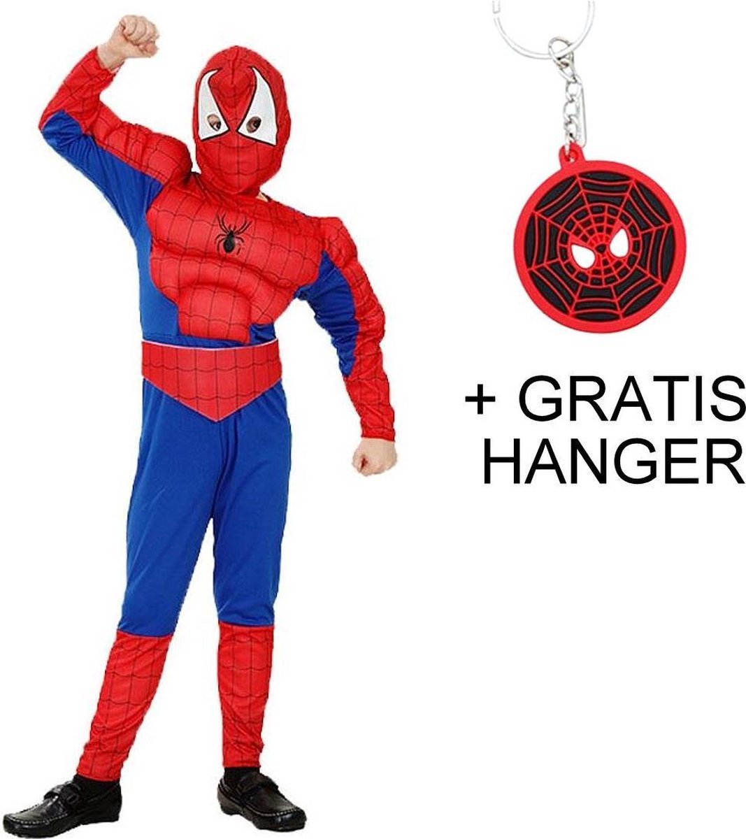 bol.com | Spiderman pak Luxe Spinnenheld kostuum spider superheld ...