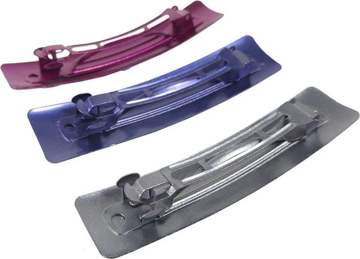 Haarspeld Recht Kant Glitter Bloem Blauw | bol.com