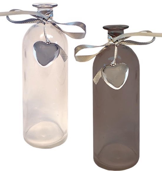 Deco Flessenset Met Hartje 7x20cm 2st | bol