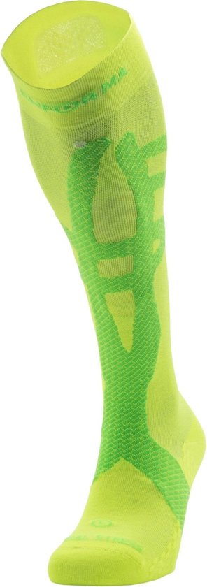 Enforma - Scheenbeen support - Compressiekousen – Geel / Groen – XL (45 ...