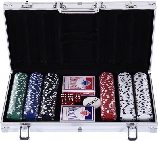 Deluxe Pokerset In Aluminium Koffer - Omaha / Texas Hold Em Pro Poker ...