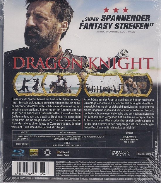 Dragon Knight (2003) [Blu-ray] (import) (Blu-ray), Daniel Auteuil | Dvd ...