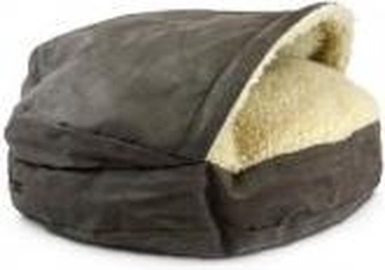 Snoozer Cozy Cave XL - Dark Chocolate - Luxury | bol.com