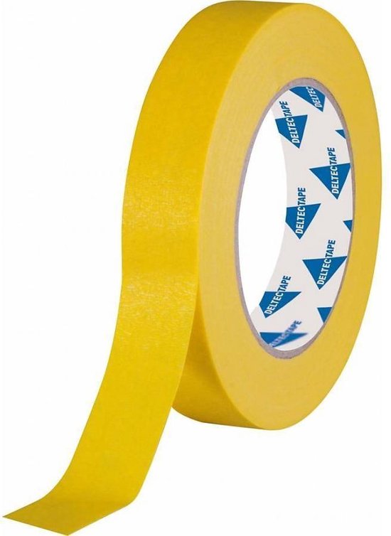 Deltec Masking Tape Original Gold - 24 mm - Voor strakke verfranden ...
